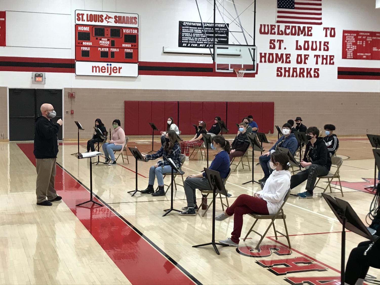 The band is getting back together at SLHS! – Shark Scene