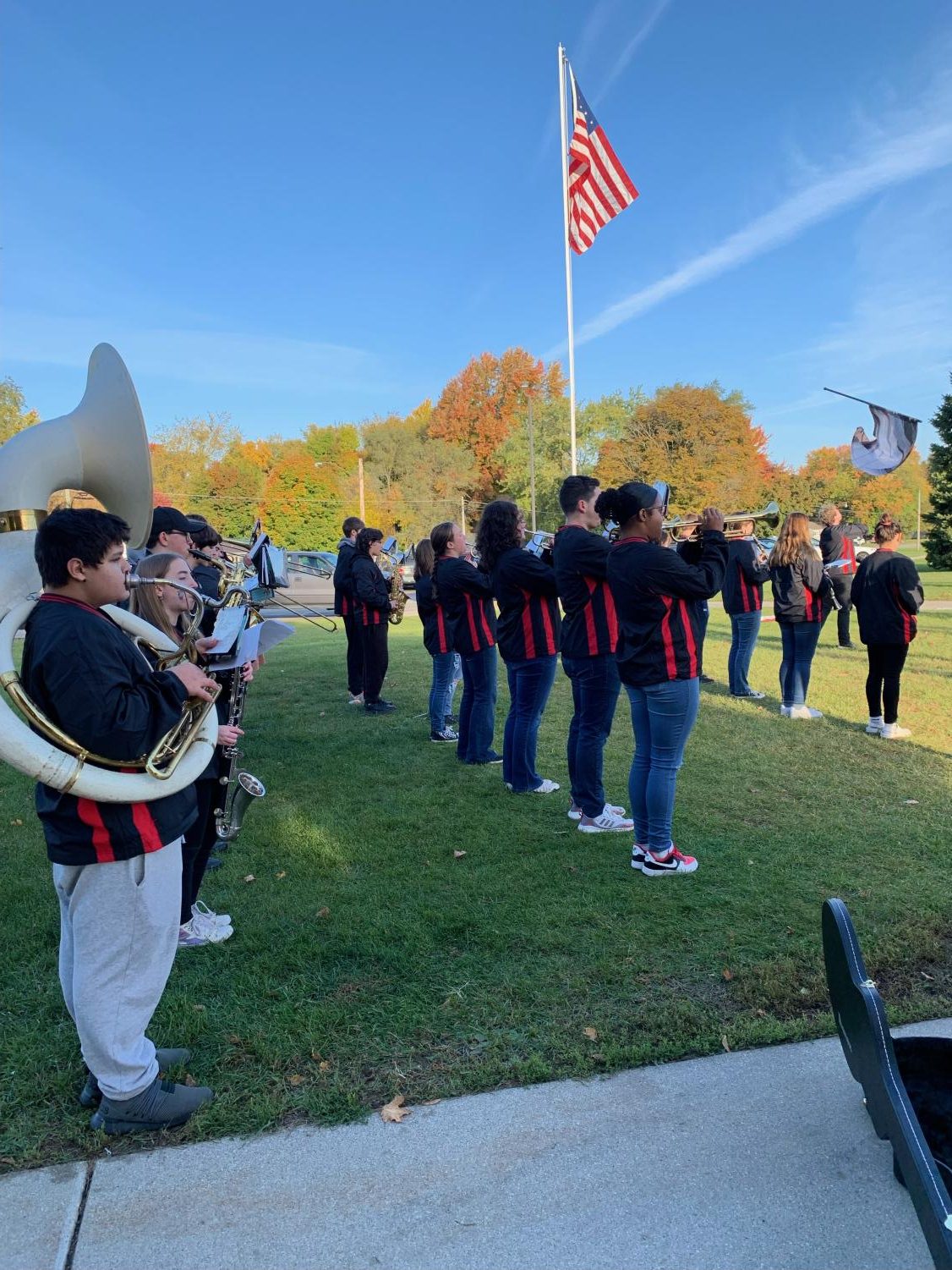 SLHS Marching Band performs for the final time this year – Shark Scene